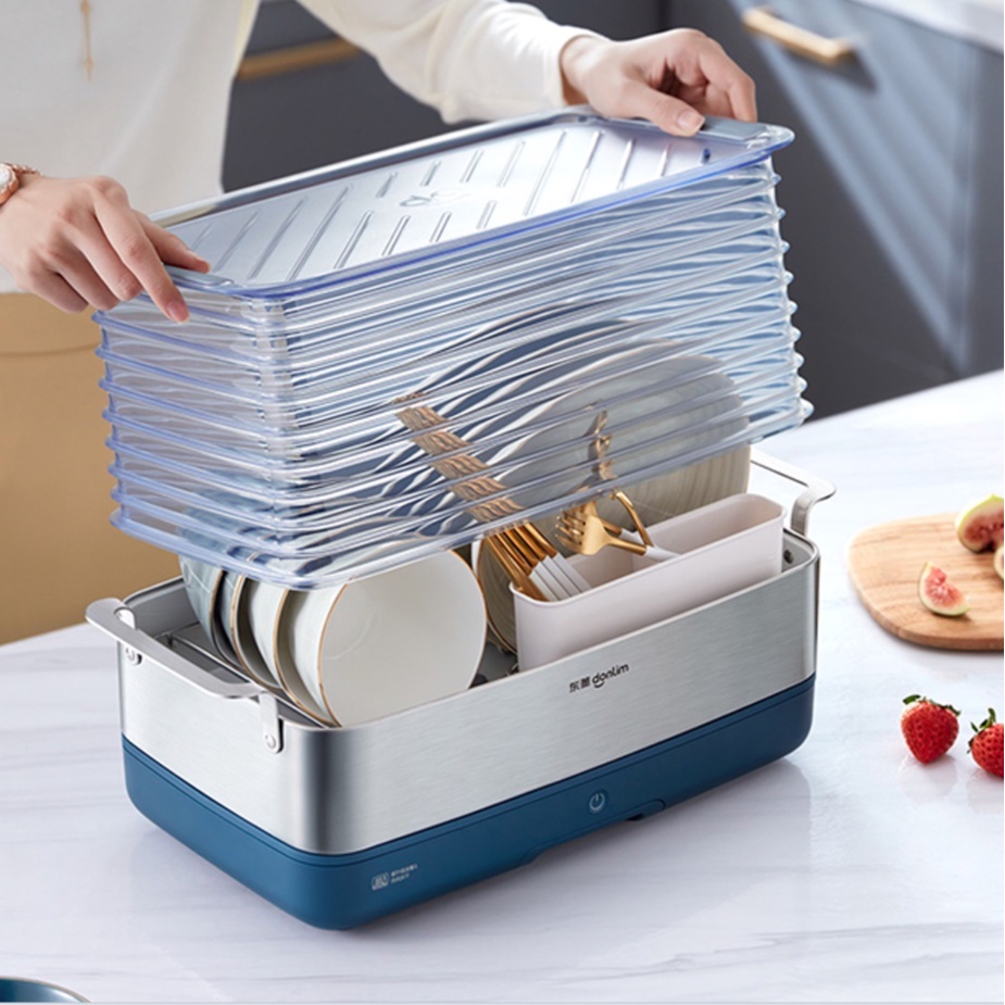 Jual Donlim Disinfection Cabinet Household Small Desktop Tableware ...