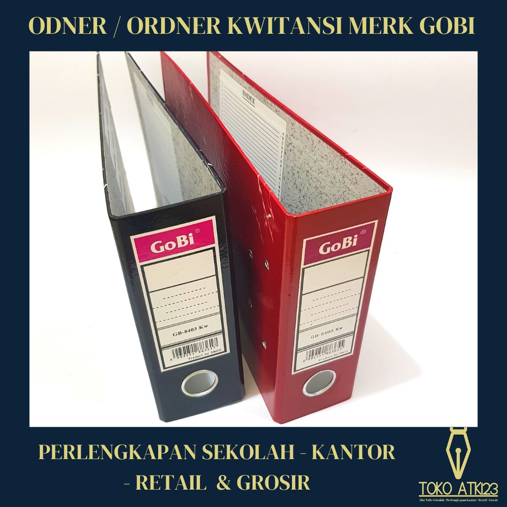 Jual Odner / Ordner / Otner / Orgenizer Merk Gobi Kwitansi 7cm | Shopee ...