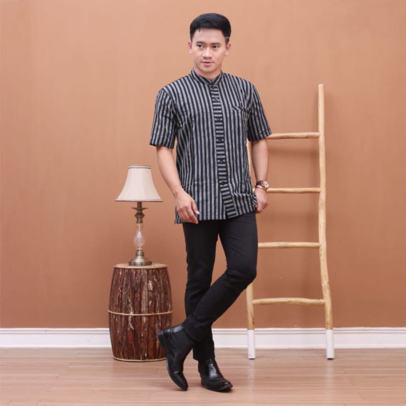 Jual 0BAJU ADAT KEMEJA LURIK BAJU ADAT JAWA BAJU TRADISIONAL JAWA ...