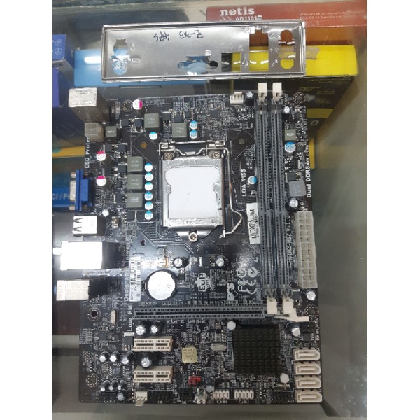Jual MOTHERBOARD H61 ECS ELITE ( MOBO LGA 1155 ) | Shopee Indonesia