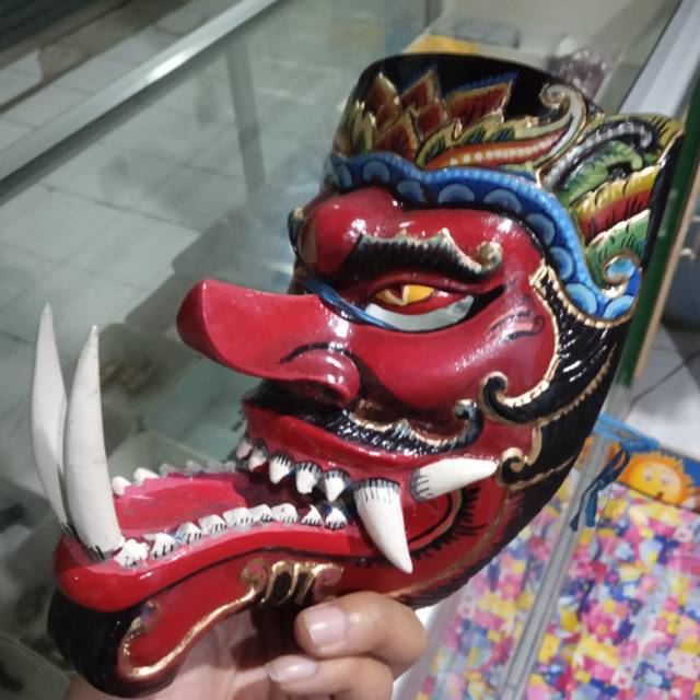 Jual Topeng Gondo Suli tarian lengger khas Wonosobo | Shopee Indonesia