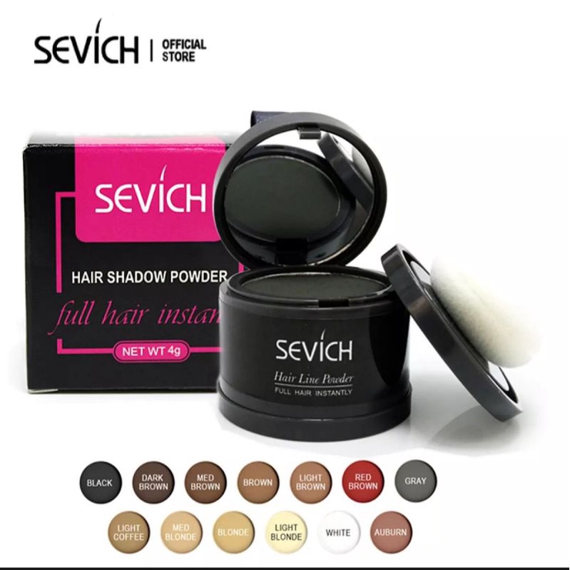Jual Sevich Hair Shadow Penutup Uban dan Kebotakan Pria Wanita | Shopee ...
