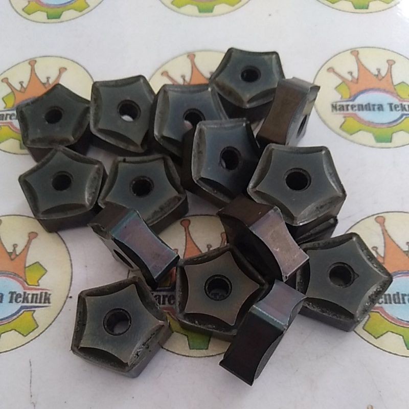 Jual PNMU 12 Insert Segi 5 Betel Segi 5 Mata Widia Pahat Bubut Milling ...