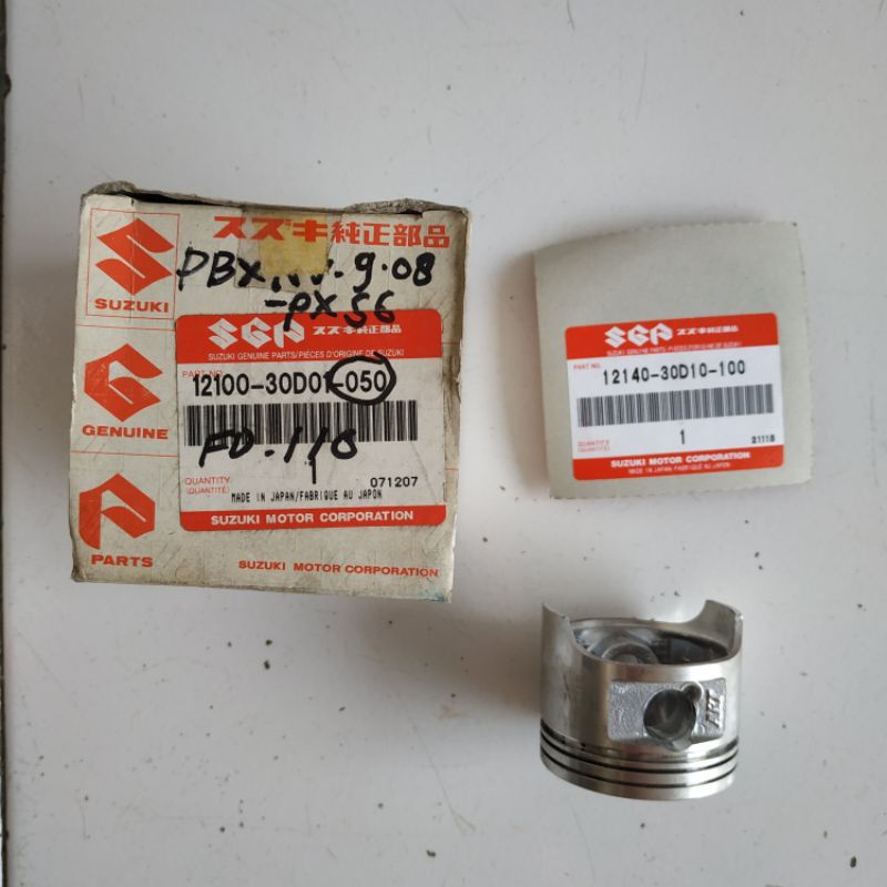 Jual Piston Kit FD110 SHOGUN 110 asli orginal impor japan | Shopee ...
