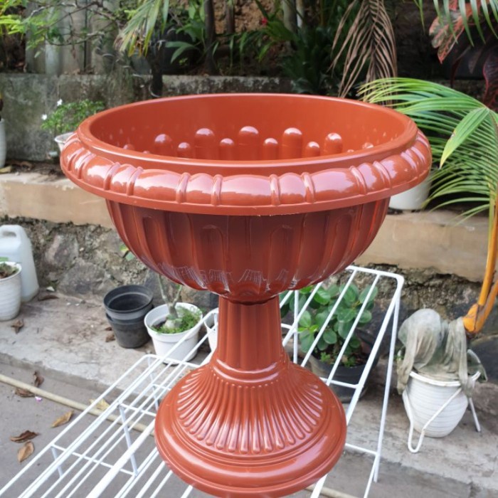 Jual POT SHALLOM JUARA Pot bunga tinngi Pot pajangan Pot Cantik Pot ...