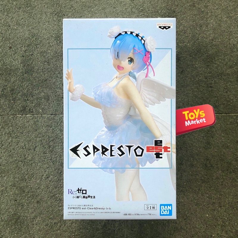 Jual BANPRESTO ESPRESTO Clear & Dressy Action Figure Anime Re:Zero ...