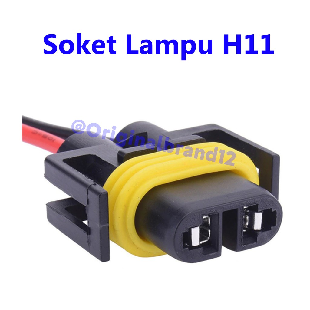 Jual PNP Soket Lampu Bohlam H11 Socket Foglamp | Shopee Indonesia