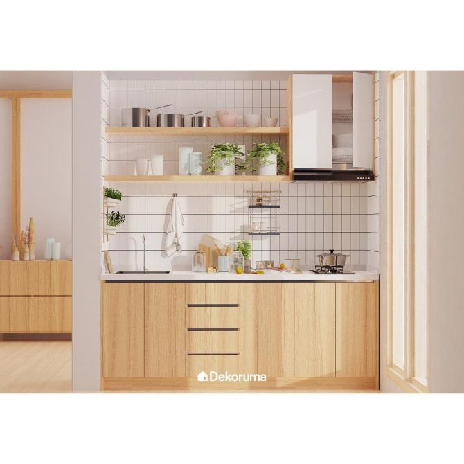 Jual Dekoruma Desain Kitchen Set Minimalis - Dapur Dama (The Simple ...