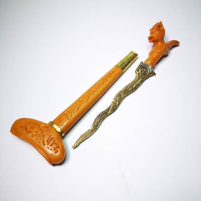 Jual Souvenir Keris Kuningan wayang - kuning | Shopee Indonesia