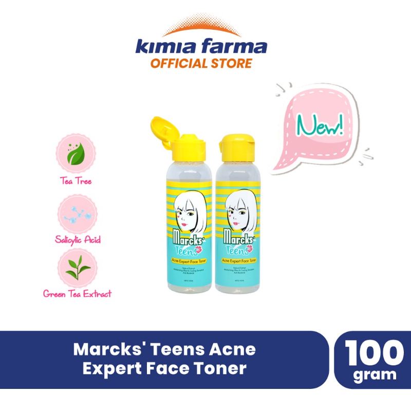 Jual ( New ) Marcks' Teens Acne Expert Face Toner | Shopee Indonesia