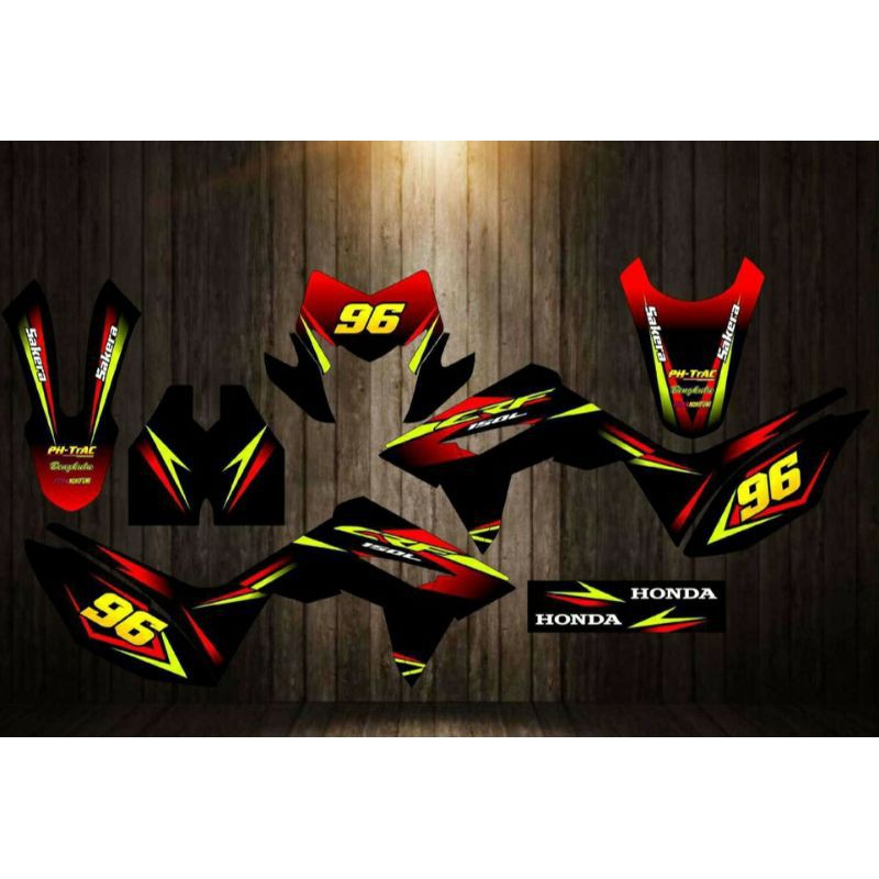 Jual Decal Motor Crf 150 L Full body murah bosa custom | Shopee Indonesia
