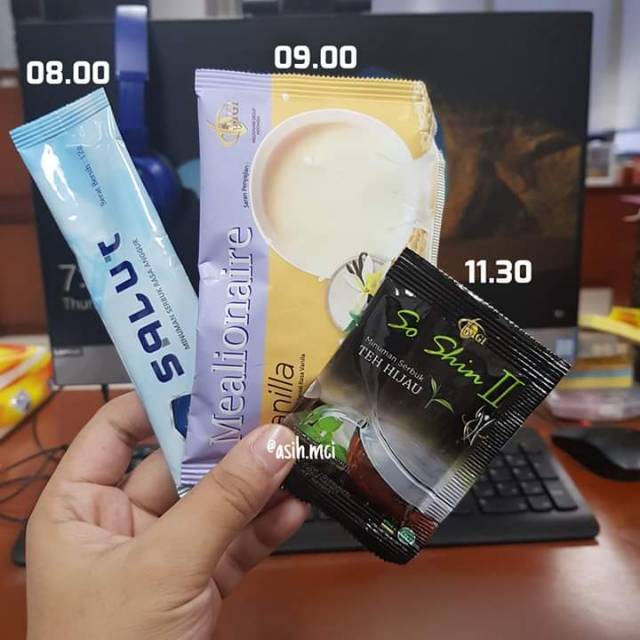 Jual PAKET LANGSING 1 BULAN ( 2 box meal + 1 box so shin ) | Shopee ...