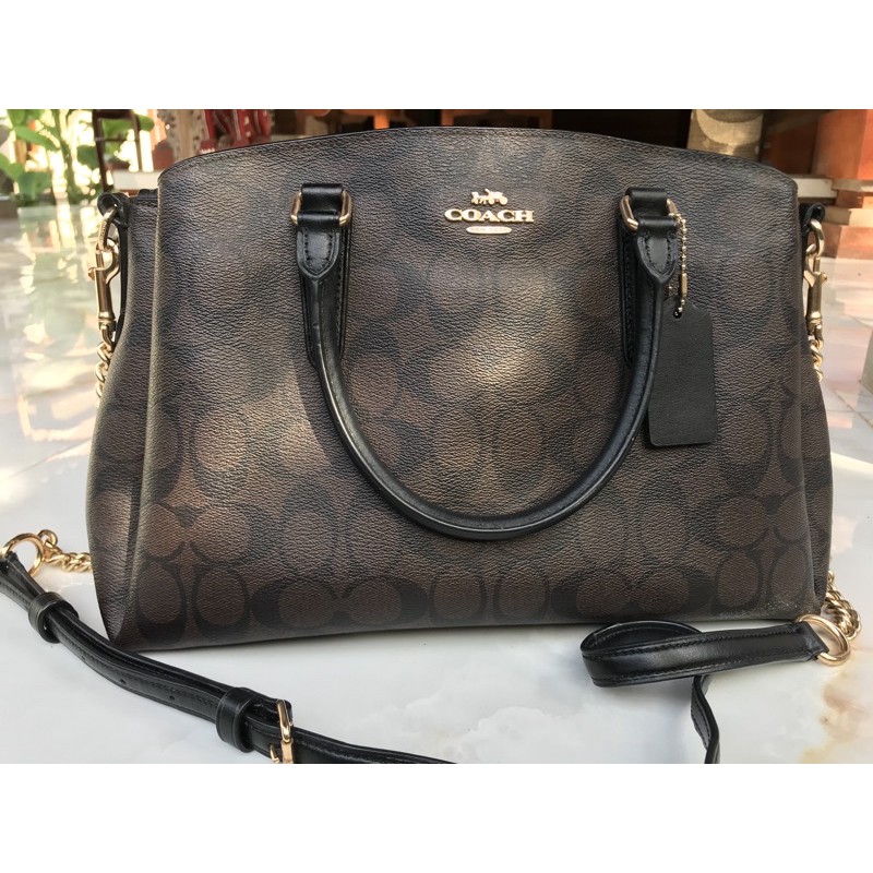 Jual SAGE CARRYALL IN SIGNATURE CANVAS (COACH F29683) | Shopee Indonesia