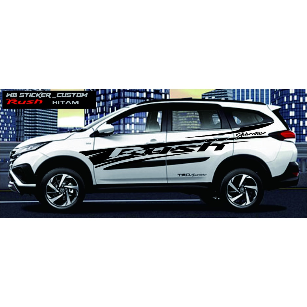 Jual stiker mobil rush cutting stiker mobil terbaru | Shopee Indonesia