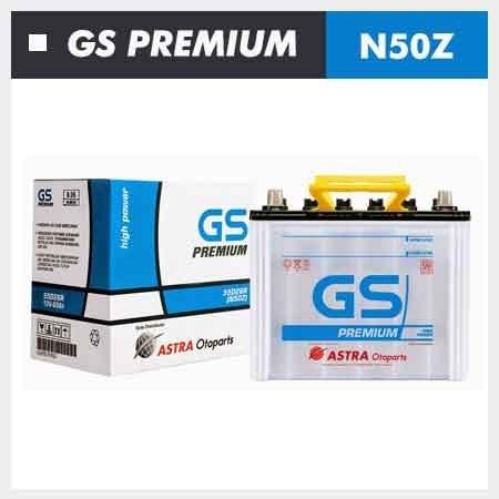 Jual Accu/Aki Mobil GS Astra Premium N50Z untuk Fuso, Colt Diesel ...