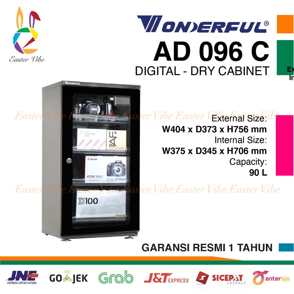 Jual WONDERFUL AD 096C AD096C DIGITAL DRY CABINET DRY BOX PENYIMPANAN KAMERA | Shopee Indonesia
