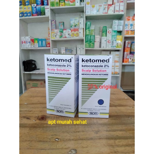 Jual ketomed shampo 60 ml , menghilangkan ketombe dan jamur | Shopee ...