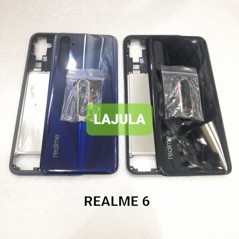Jual kesing housing casing realme 6 bezel + backdoor | Shopee Indonesia