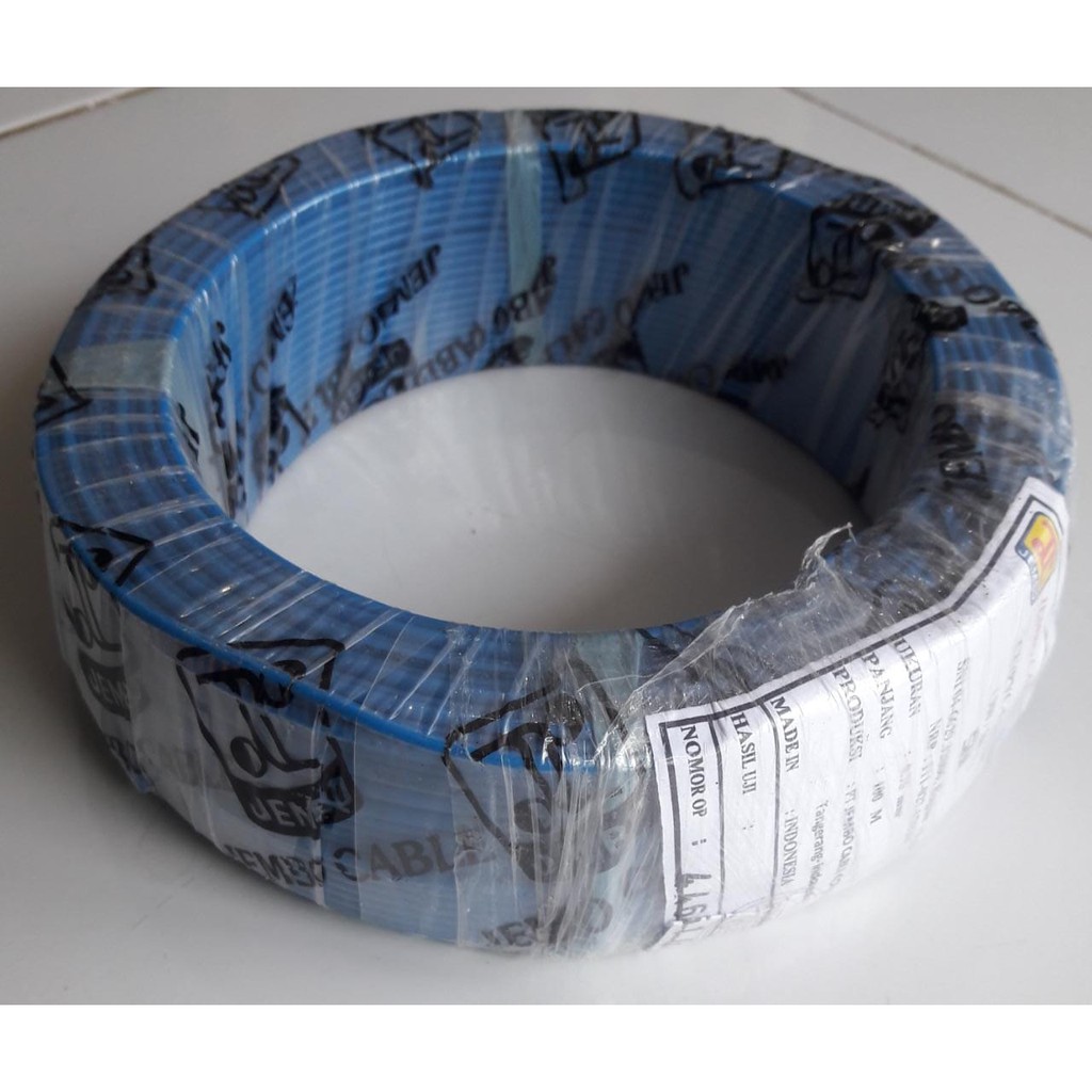 Jual 1meter Kabel Serabut 1M NYAF 1x0,75mm JEMBO 0.75mm Meteran Warna merah Hitam | Shopee Indonesia