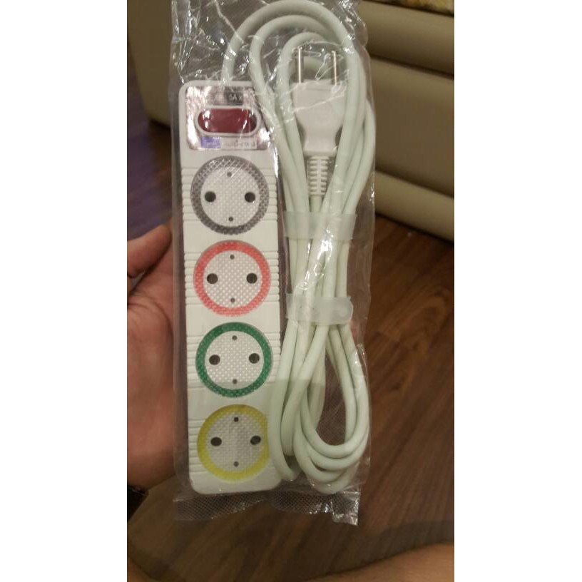 Jual Yunior - Colokan 4 Lubang / Multicord 4 ( 3 M ) - B5B5D5 | Shopee ...