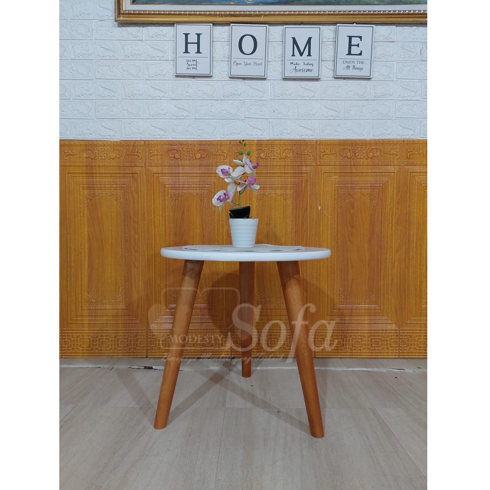 Jual Meja Tamu Retro Bulat Modesty | Shopee Indonesia