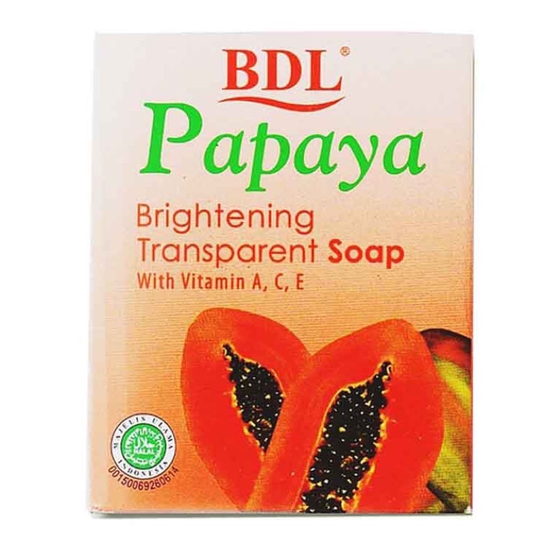 Jual BDL Papaya Brightening Transparent Soap 90gr | Shopee Indonesia