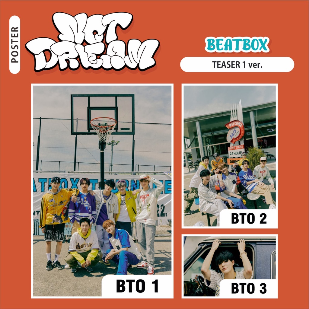 Jual POSTER KPOP NCT DREAM BEATBOX - TEASER 1 VER | Shopee Indonesia