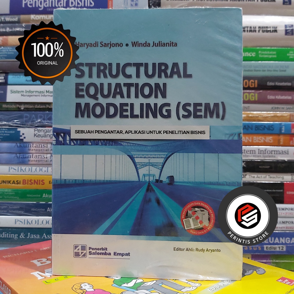 Jual Buku Structural Equation Modeling (SEM) Oleh Haryadi Sarjono # ...