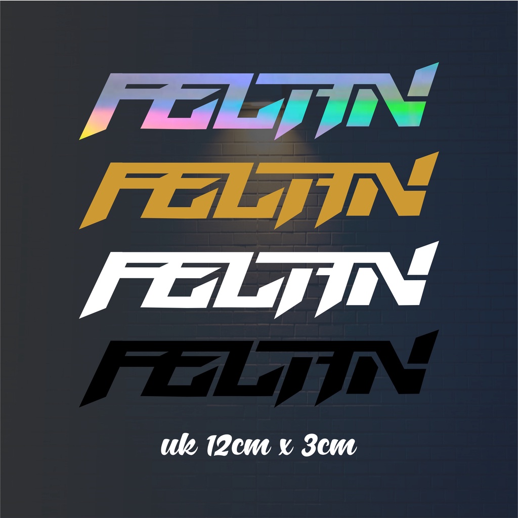 Jual Sticker PELAN Stiker Cutting Motor Sepeda Mobil Sticker Racing ...