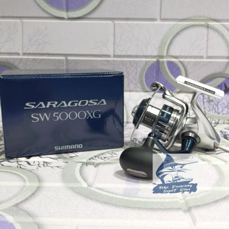 Jual Reel Spinning SHIMANO SARAGOSA SW 5000XG NEW 2020 | Shopee Indonesia