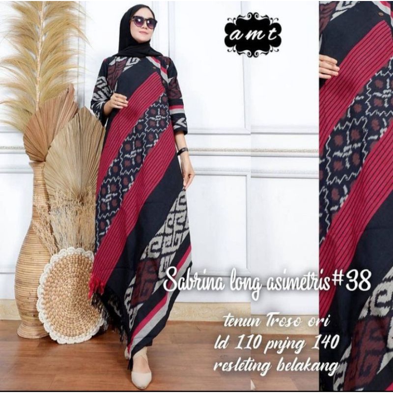Jual LONG DRESS TENUN BLANKET ETNIK TRADISIONAL ANEKA MODEL DAN MOTIF | Shopee Indonesia