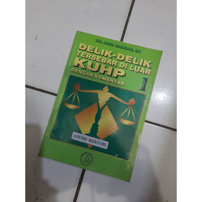Jual Buku Original - Delik-delik Tersebar Di Luar KUHP - Andi Hamzah | Shopee Indonesia