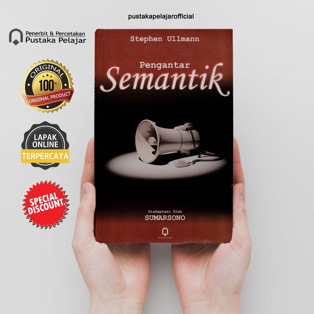 Jual BUKU ORIGINAL PENGANTAR SEMANTIK / STEPHEN ULLMANN / PUSTAKA ...