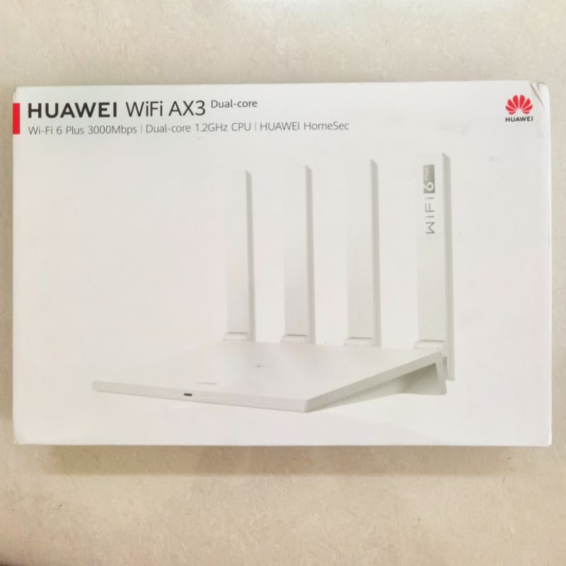 Jual HUAWEI WiFi AX3 Router (Dual-core) Wifi 6 Wi-Fi Plus 1.2GHz Garansi Resmi | Shopee Indonesia