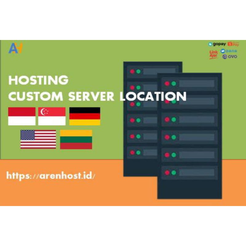 Jual Hosting/Bulan [Custom Server Location] [BISA DIPERPANJANG] | Shopee Indonesia