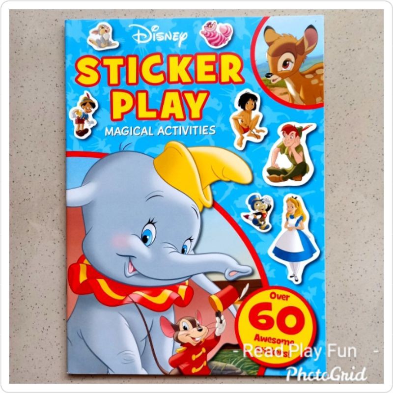 Jual STICKER PLAY - Magical activities ( with 60 awesome sticker ...