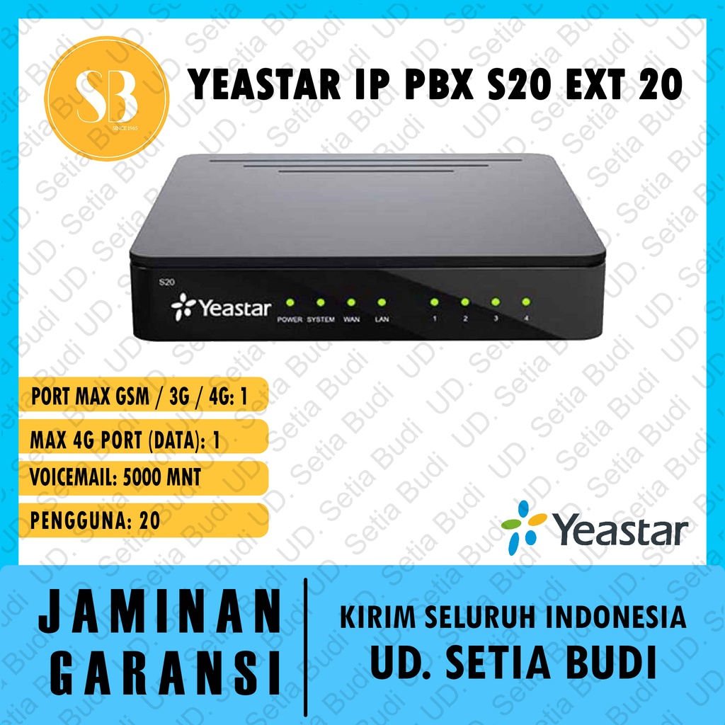 Jual Yeastar IP PBX S20 Ext 20 | Shopee Indonesia