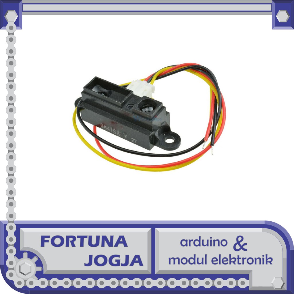 Jual Modul Sharp GP2Y0A41SK0F 4-30CM Infrared Range Distance Sensor ...
