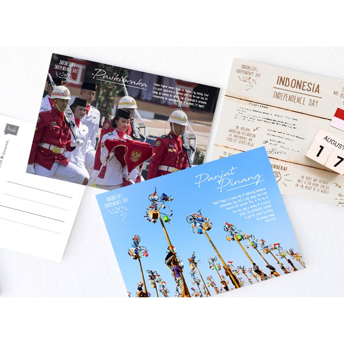 Jual Kartu Pos MERDEKA 1 - Postale | Shopee Indonesia