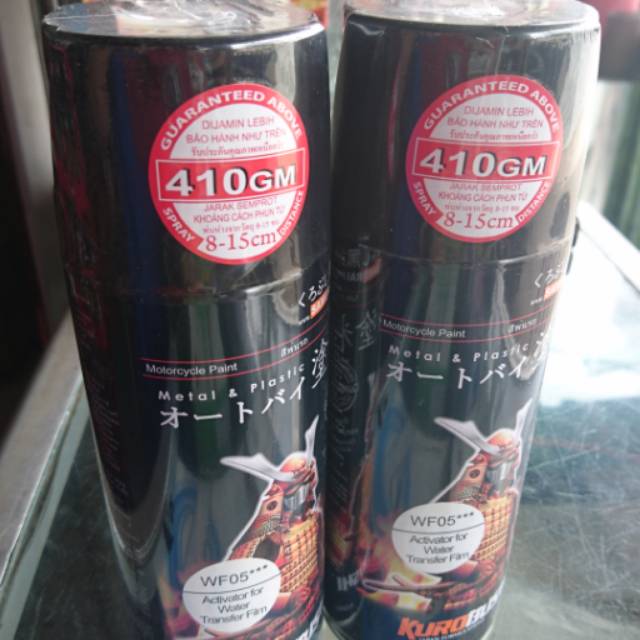 Jual pilok pylok cat semprot samurai Activator WF05 samurai paint Pilox cairan WTF WTP | Shopee ...