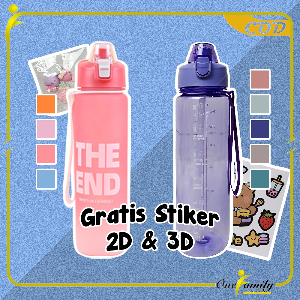Jual ONE-C580 C588 Bottle Botol Minum Tumblr Air 1 Liter / Botol ...