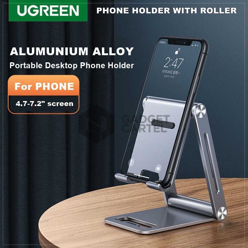 Jual GADGET CARTEL - UGREEN 80708 DESKTOP METAL PHONE HOLDER DUDUKAN HP ...