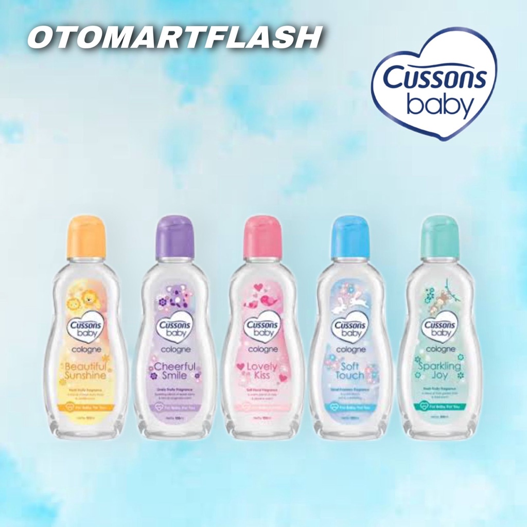 Jual Cussons Baby Cologne 100ml All Variant - soft touch - cheerfull ...
