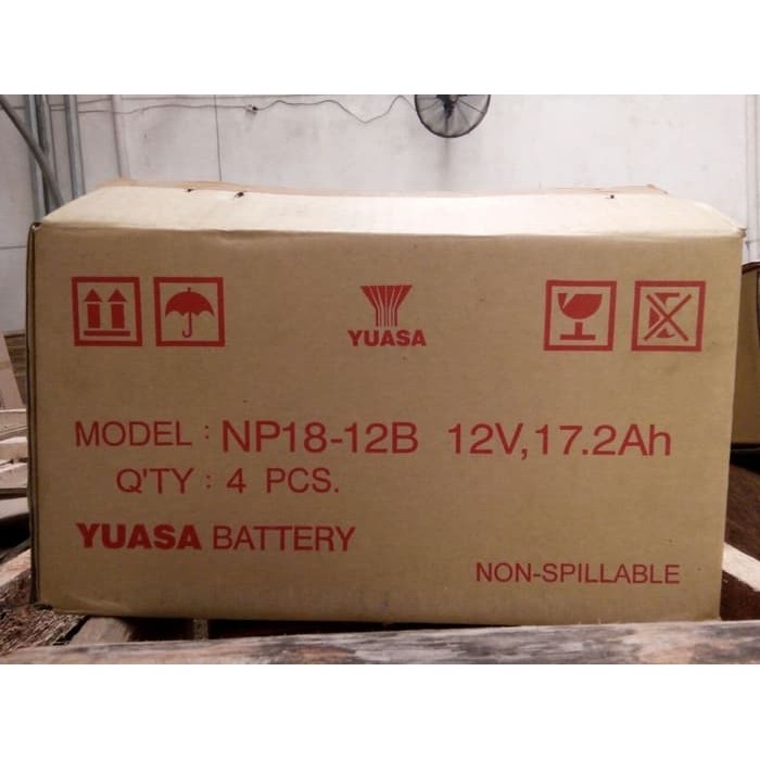 Jual Aki Kering / Baterai Kering / Aki VRLA YUASA 12V 17.2Ah | Shopee Indonesia