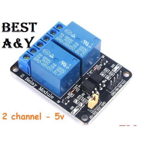 Jual Module Relay 5V 2 channel OPTOCOUPLER 10A 250VAC 10A 30VDC Arduino ...