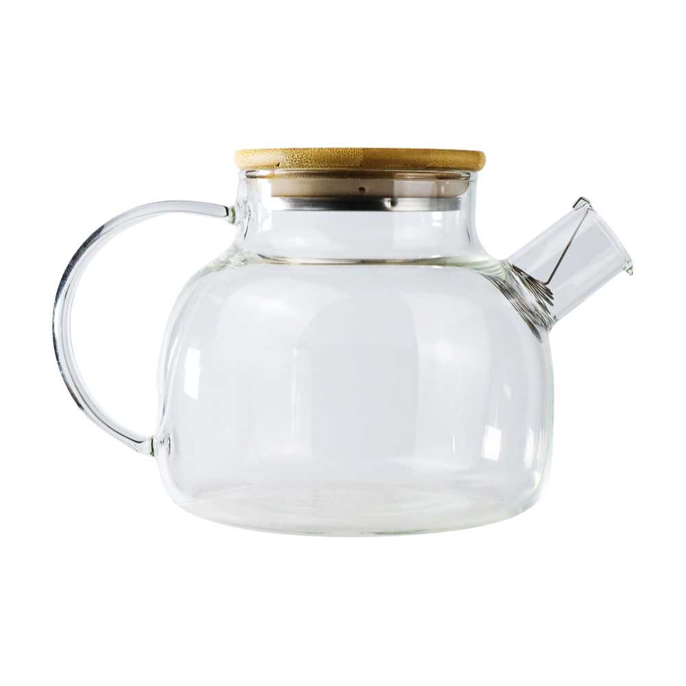 Jual ONE TWO CUPS TEKO PITCHER TEH CHINESE TEAPOT MAKER GLASS 1L TEA PENYARING GELAS KOPI ...