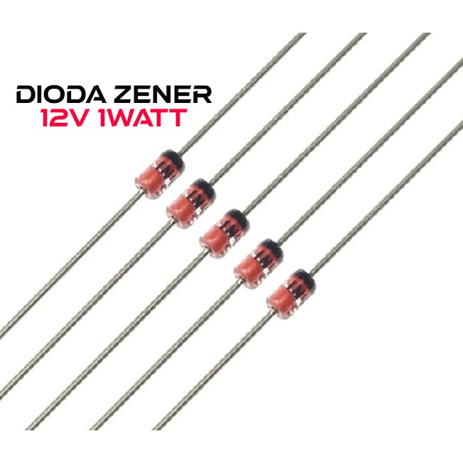 Jual Dioda zener 1W 1 watt 1N4742A 1N4742 5v dan 12v | Shopee Indonesia