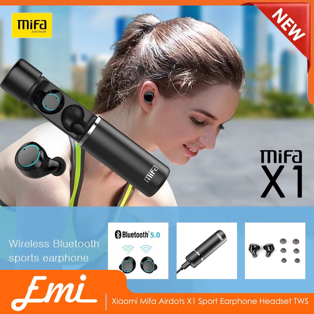 Jual Mifa Airdots X1 Speaker Sport Earphone Headset TWS Garansi Resmi ...