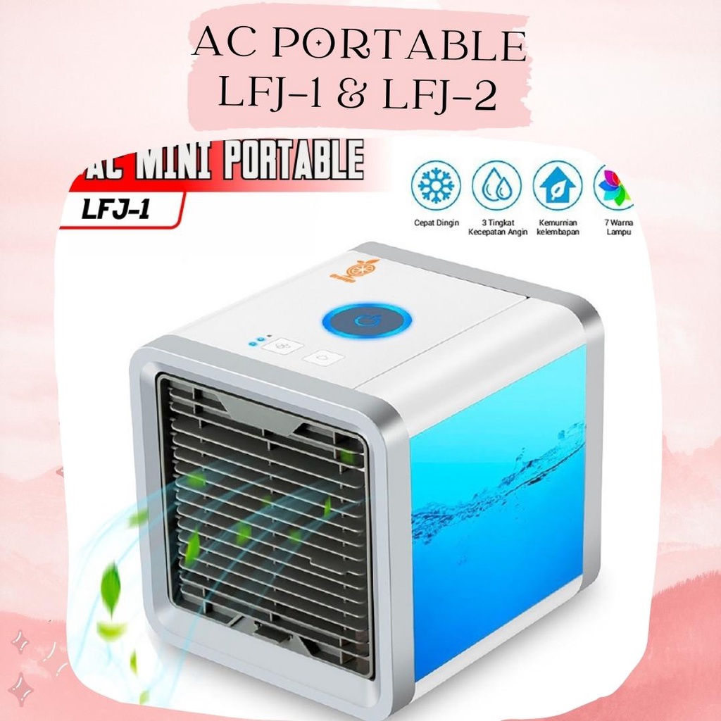 Jual Air Cooler AC Mini Pendingin AC Portable Praktis Hemat Energi ...