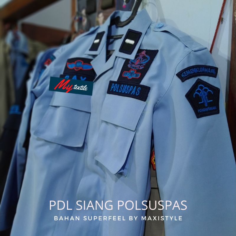 Jual seragam 1 stel baju celana pdl polsuspas portofino superfeel ...